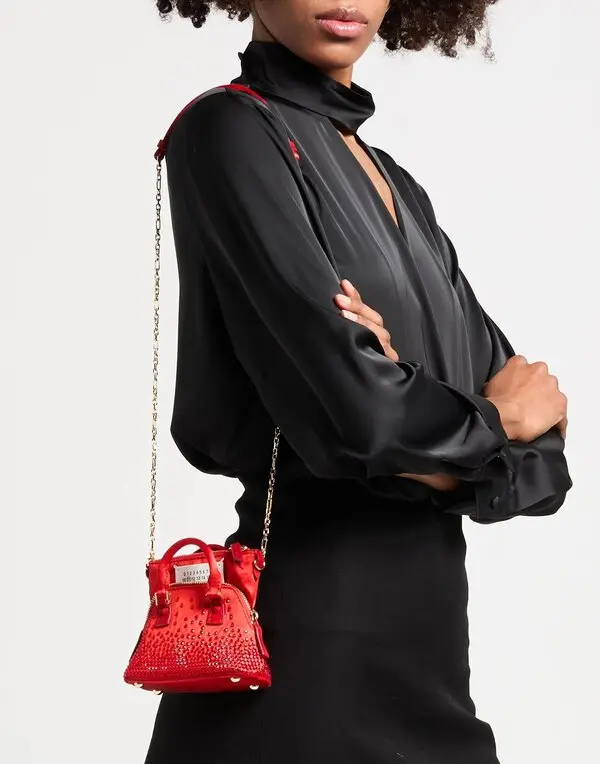 MAISON MARGIELA Top Handles Mini Bag - Red