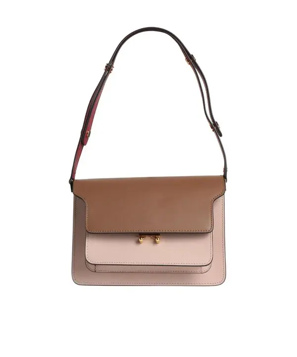 Marni Multicolor Leather Medium Flap Bag
