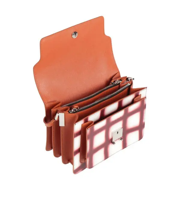 Marni Medium Plaid Leather Bag