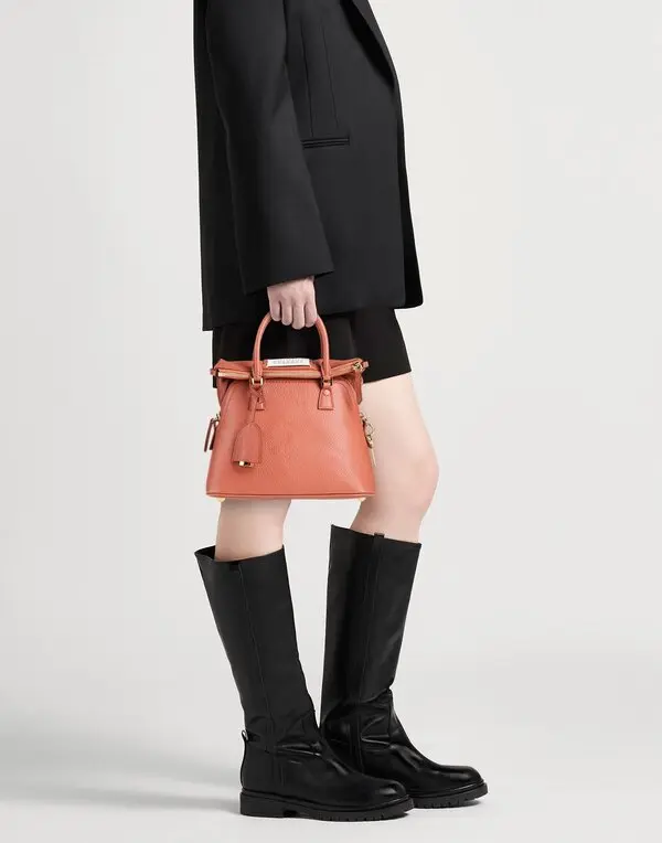 MAISON MARGIELA Pebbled-leather Handbag
