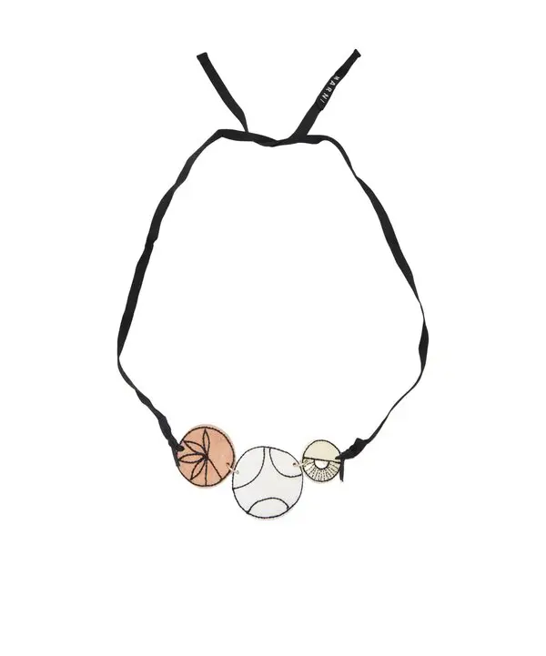 Marni Woven Pendant Necklace