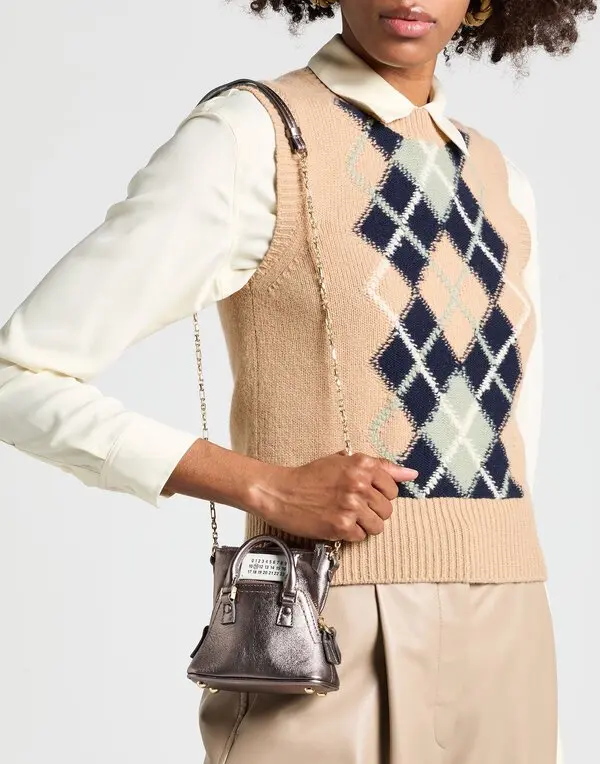 MAISON MARGIELA Leather Chain Shoulder Bag