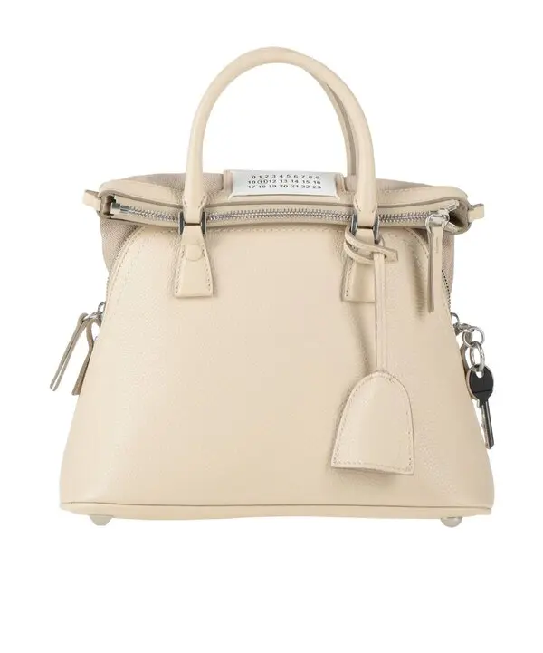 MAISON MARGIELA Zip Fastening Handbag - Nude