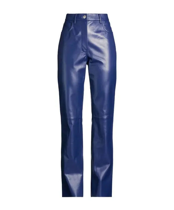 Marni Leather Bootcut Trousers