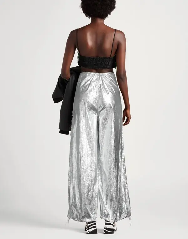 MAISON MARGIELA Metallic Cargo Pants - Gray