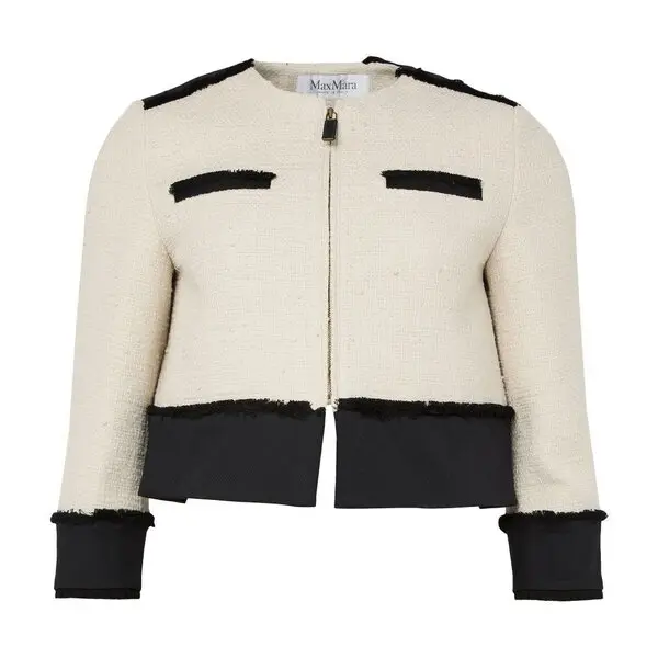 Max Mara Tweed-effect Jacket
