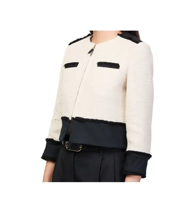 Max Mara Tweed-effect Jacket