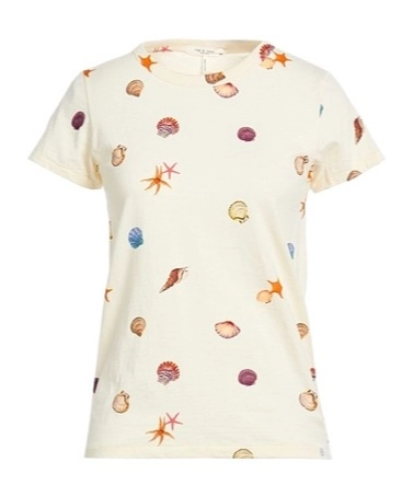 Rag & Bone Printed T-shirt - White