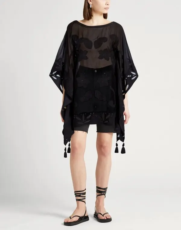 Tory Burch Embroidered Kaftan Top