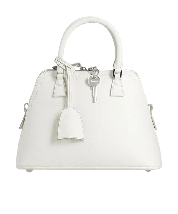 MAISON MARGIELA Large Canvas Tote Bag - White