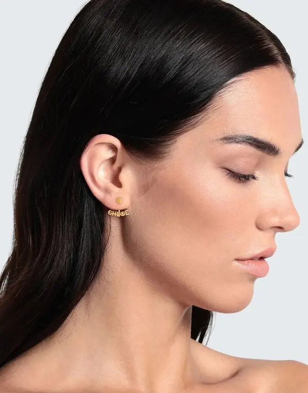 Chloé Letter Earrings