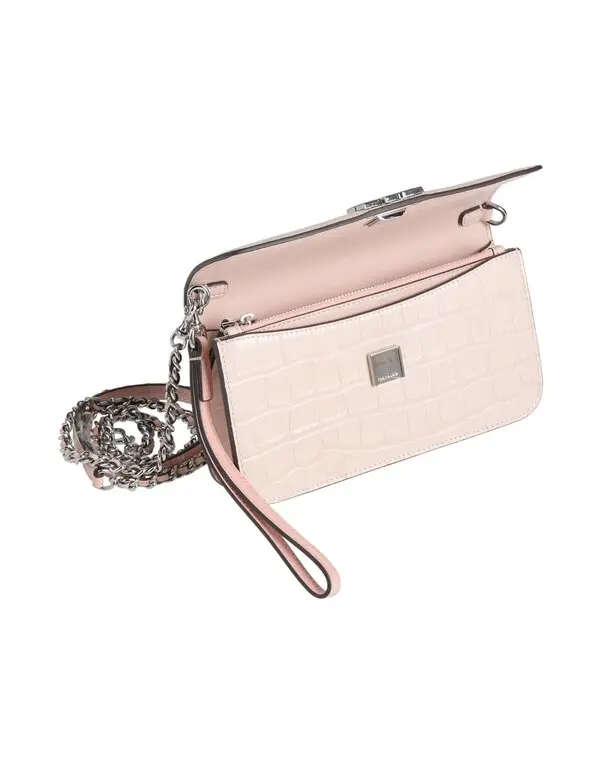 Tory Burch Crocodile-print Leather Clutch