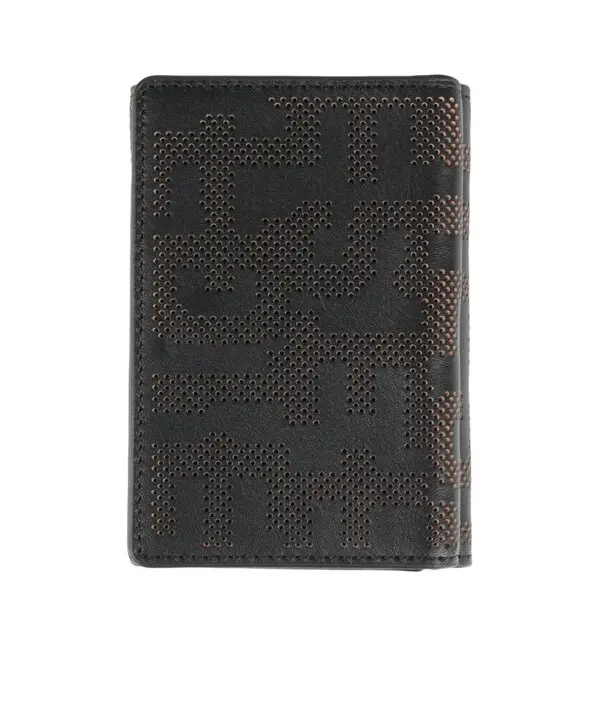 DIESEL® Printed Leather Wallet - Black