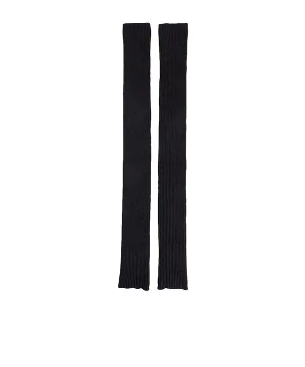 Rick Owens Solid-color Knitted Leg Guards