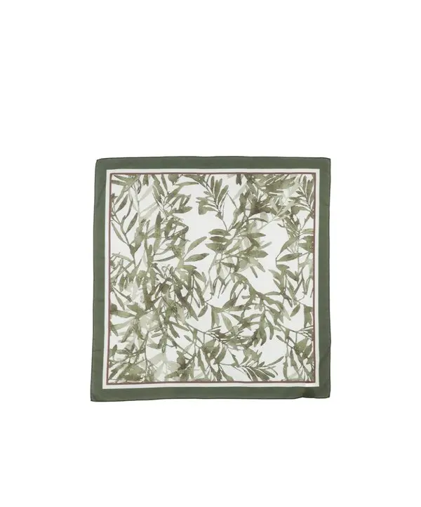 Brunello Cucinelli Printed Square Scarf - Green