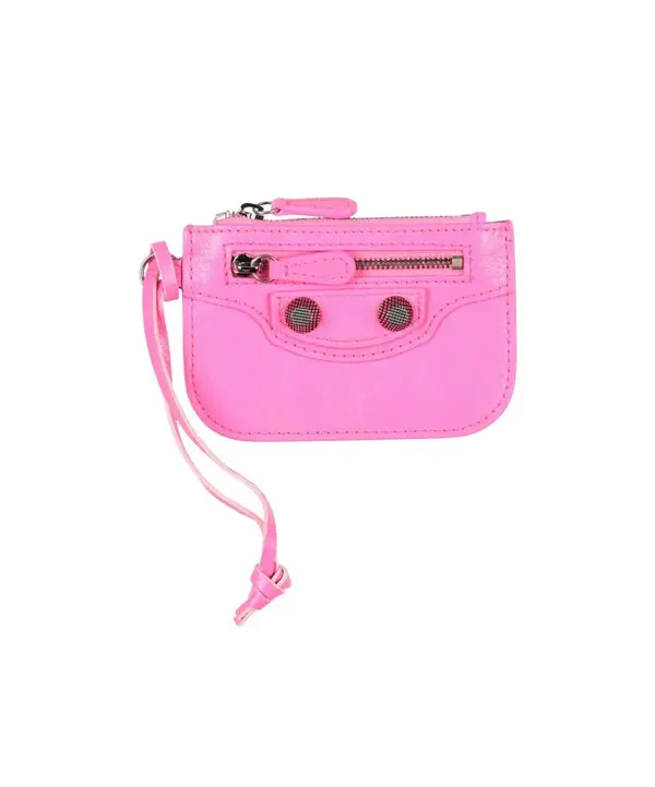 Balenciaga Minimalist Solid Color Wallet