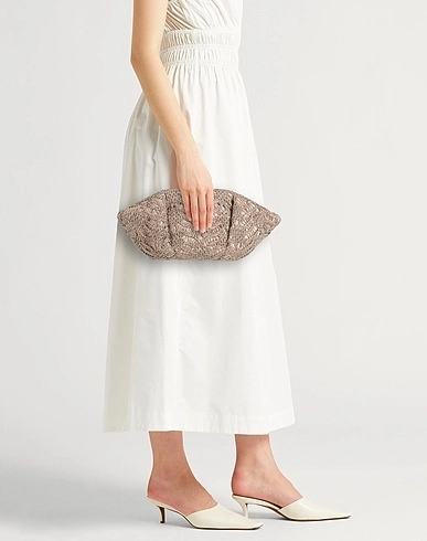 Brunello Cucinelli Knitted Clutch