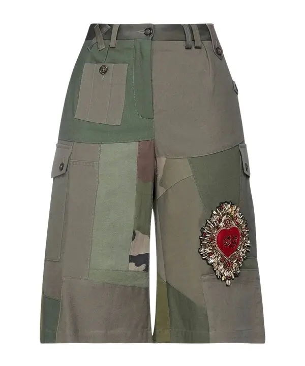 Dolce & Gabbana Woven Bermuda Shorts