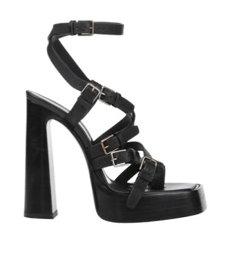 Saint Laurent Simple Leather Sandals