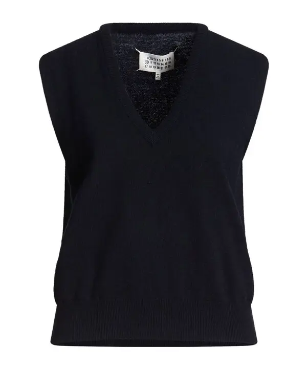 MAISON MARGIELA Lightweight Knit V-neck Sleeveless Top
