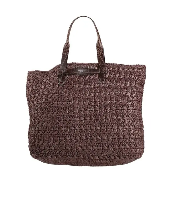 Dolce & Gabbana Woven Handbag - Red