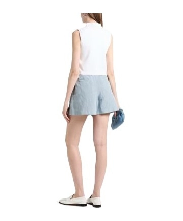 Brunello Cucinelli Solid Color Twill Shorts