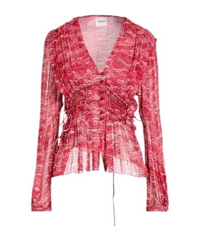 Isabel Marant Étoile Chiffon Ruffled Blouse
