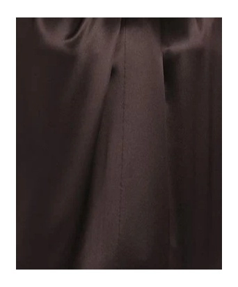 Saint Laurent Solid Color Satin Top