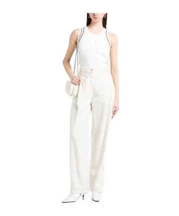 Brunello Cucinelli Solid-color Sleeveless Knitted Top