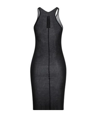 Rick Owens Simple Sleeveless T-shirt Dress