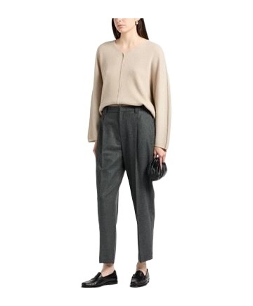Brunello Cucinelli Simple Straight-leg Long Pants