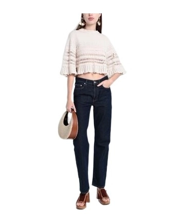 Isabel Marant Étoile Solid-color Knitted Top