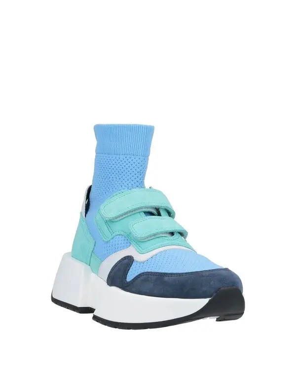 MAISON MARGIELA Sneakers With Multi-colored Knitted Uppers