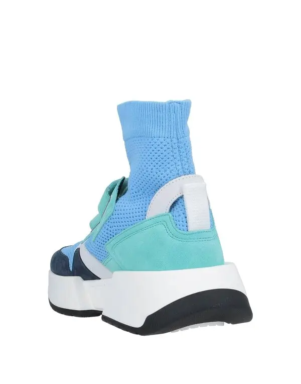 MAISON MARGIELA Sneakers With Multi-colored Knitted Uppers
