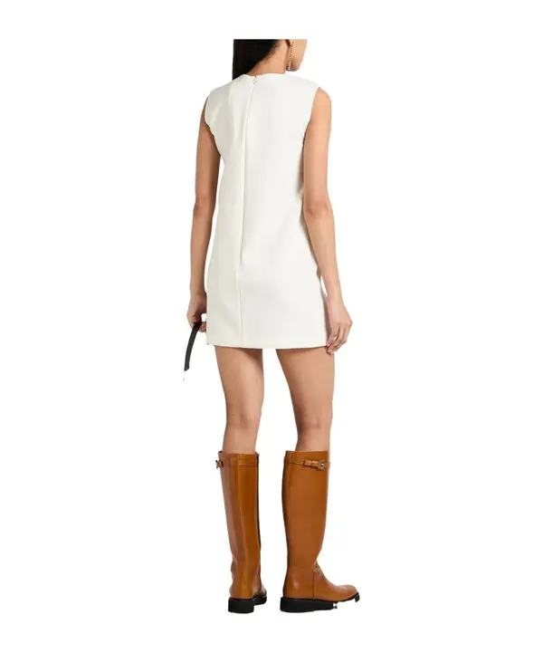 Max Mara Sleeveless Solid-color Dress