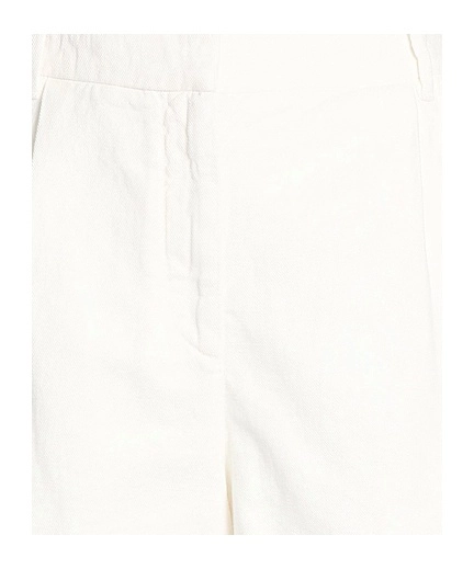 Brunello Cucinelli Solid Twill Shorts