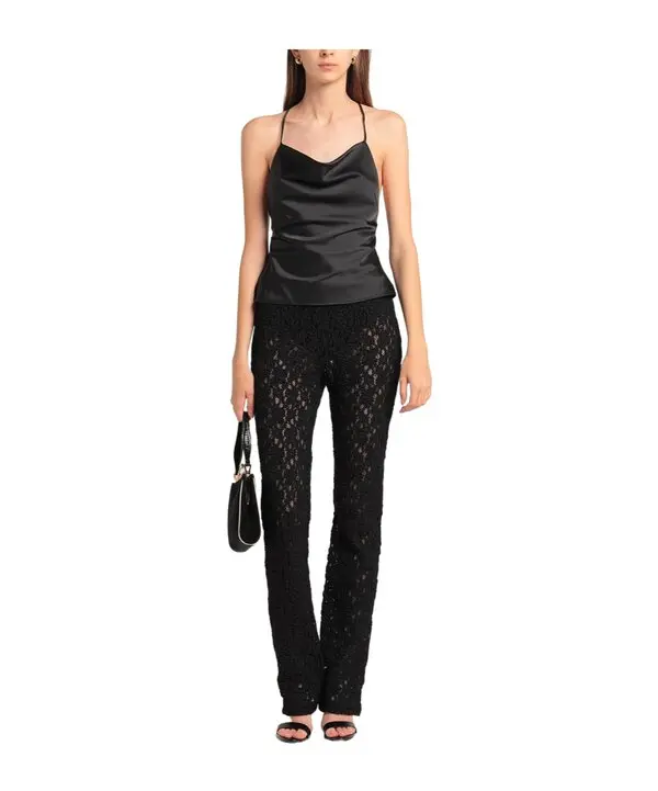 Chloé Solid Lace Straight-leg Pants