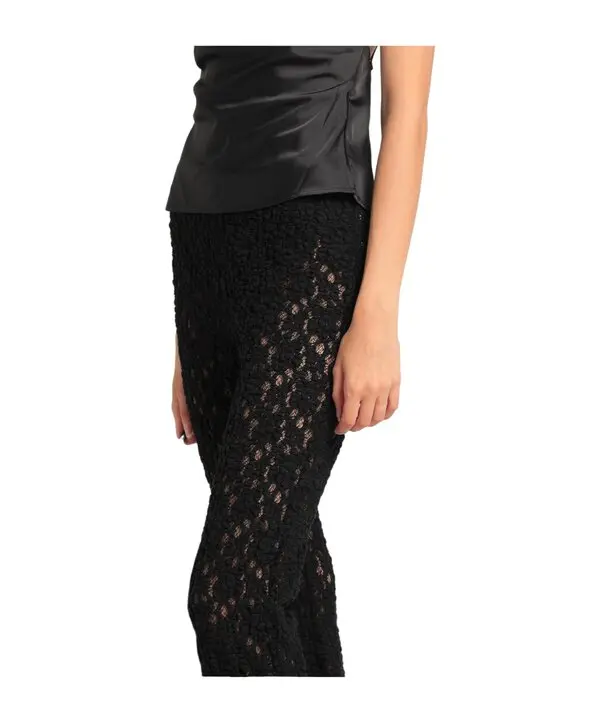 Chloé Solid Lace Straight-leg Pants