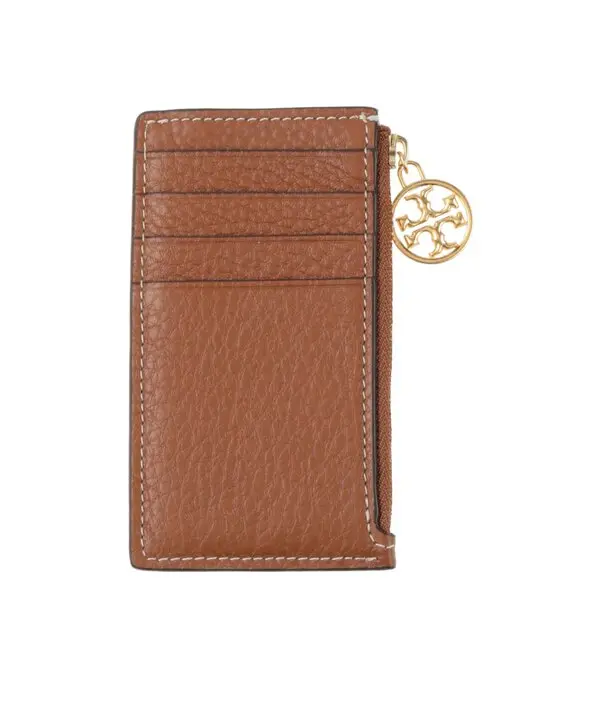 Tory Burch Plain Colour Cardholders - Brown