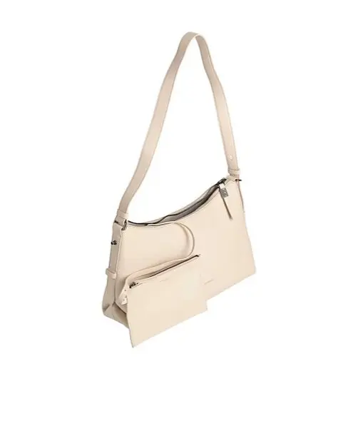 Brunello Cucinelli Minimal Cowhide Shoulder Bag