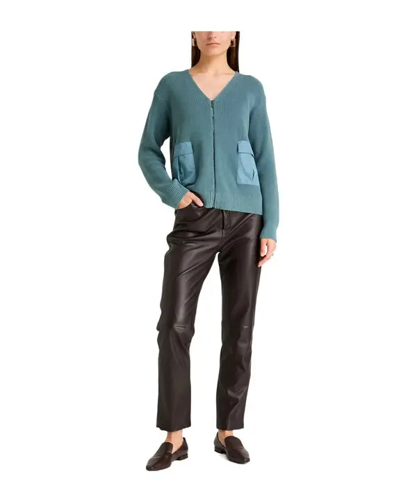 Max Mara Solid Knit Cardigan