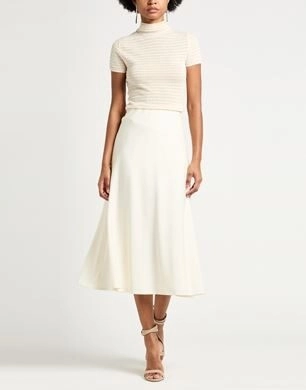 Brunello Cucinelli Minimalist Stylish Comfortable Stretch A-line Skirt