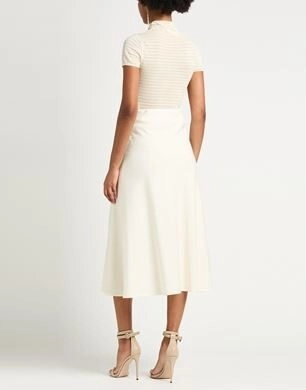 Brunello Cucinelli Minimalist Stylish Comfortable Stretch A-line Skirt