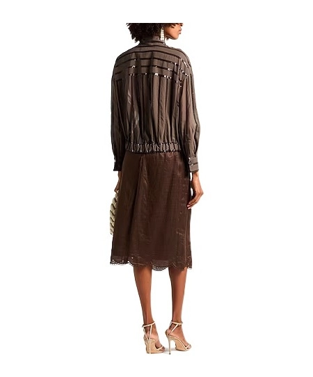 Brunello Cucinelli Sequined Single-breasted Jacket