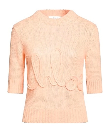 Chloé Knitted Short Sleeve Tee