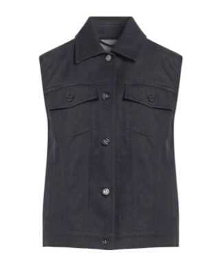 Max Mara Denim Outerwear - Black