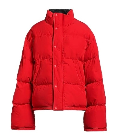 Balenciaga Thick Down Jacket - Red