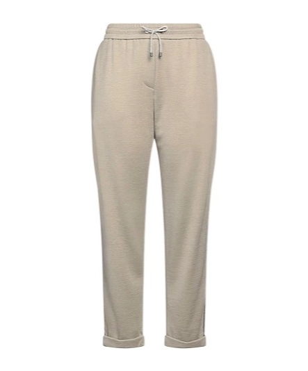 Brunello Cucinelli Solid Color High-waist Sweatpants - Nude