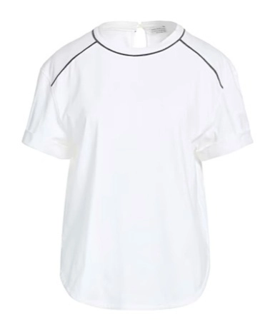 Brunello Cucinelli Solid Short-sleeve T-shirt - White