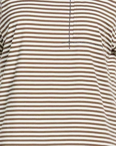 Brunello Cucinelli Casual Striped T-shirt